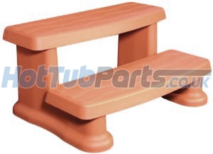 Essentials Spa Steps - Redwood