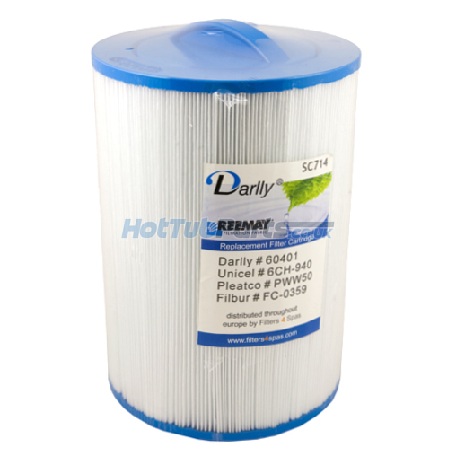 Darlly PWW50 Hot Tub Filter Cartridge | Premium Spa Filtration