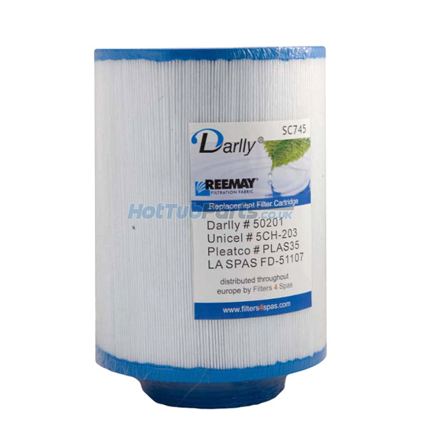 LA Spa Filter Cartridge - 5CH-203 / PLAS35 | UK Hot Tub Parts